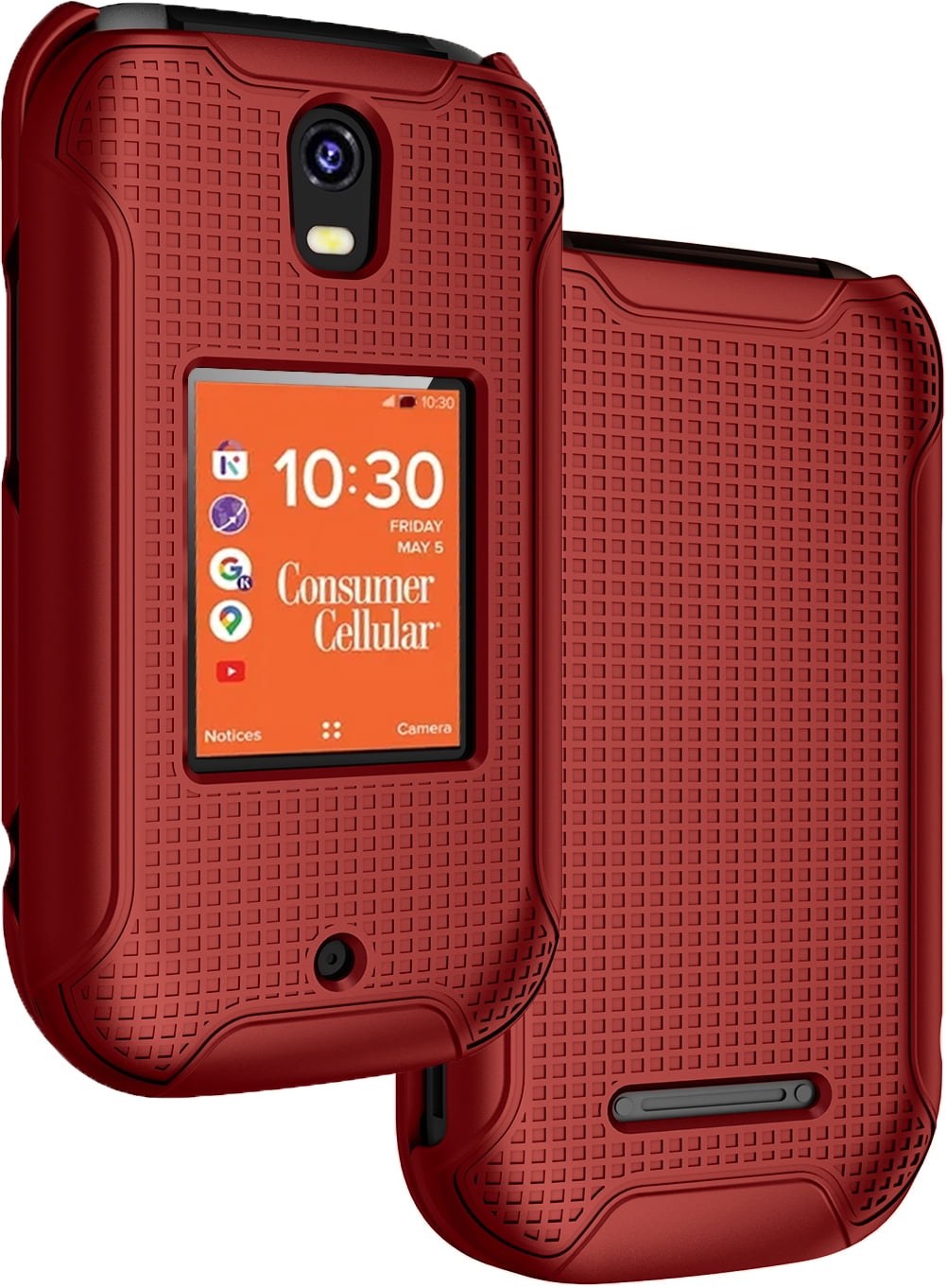 Nakedcellphone Anti-Fingerprint Grid Texture Slim Call Phone Case for ...