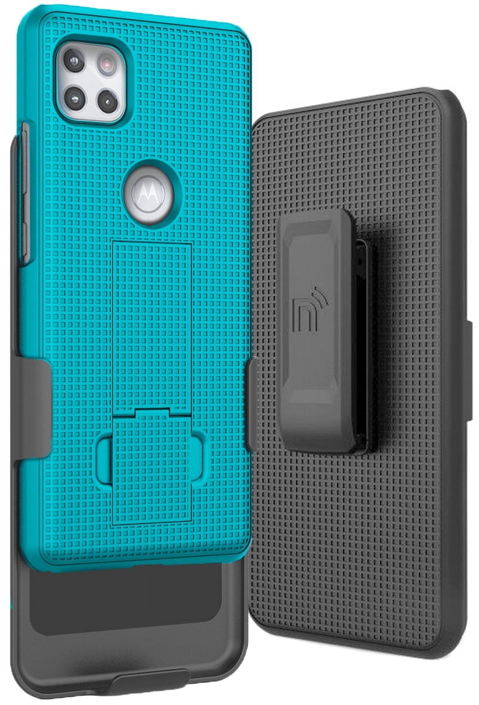 Nakedcellphone Case with Clip Compatible with Motorola One 5G Ace, Slim ...