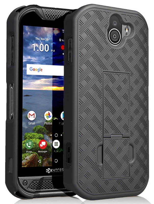 Nakedcellphone Compatible with Case Kyocera Duraforce Pro 2, Black ...