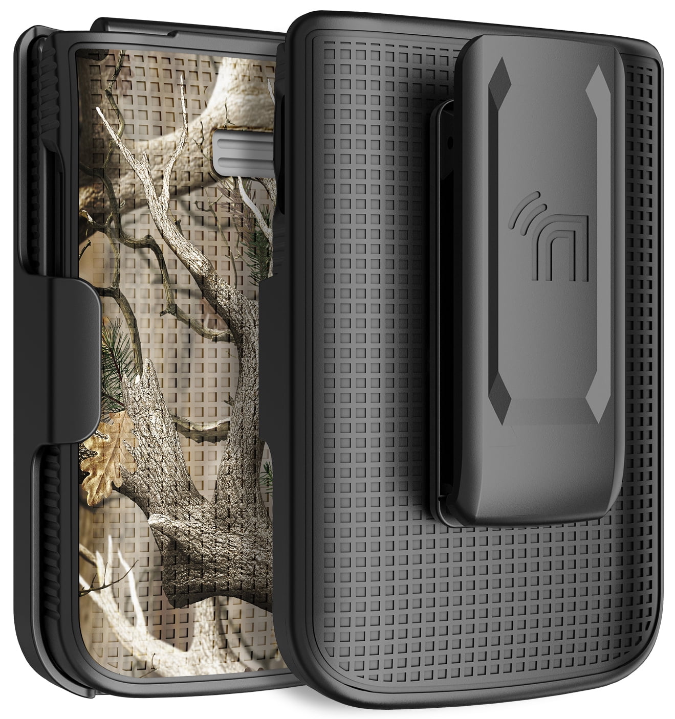 Nakedcellphone Holster Series for TCL Flip 3 Phone Case, Slim Hard ...