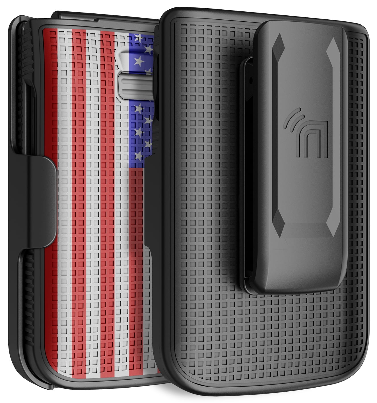 Nakedcellphone Holster Series for TCL Flip 3 Phone Case, Slim Hard ...