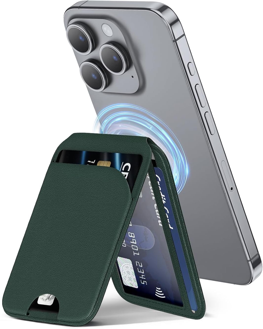 Nakedcellphone RFID Flip Wallet Credit Card ID Holder and Hinge Stand ...