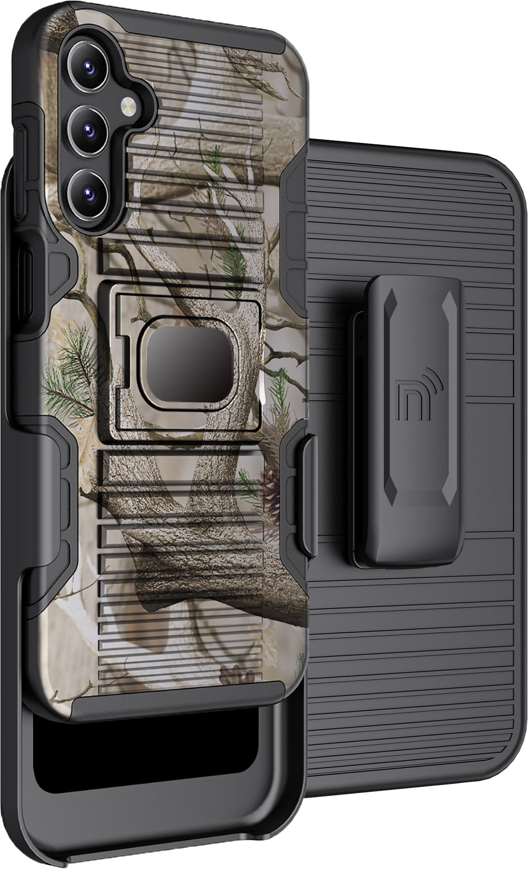 Nakedcellphone Rugged Combo for Samsung Galaxy A15 5G Phone Case ...