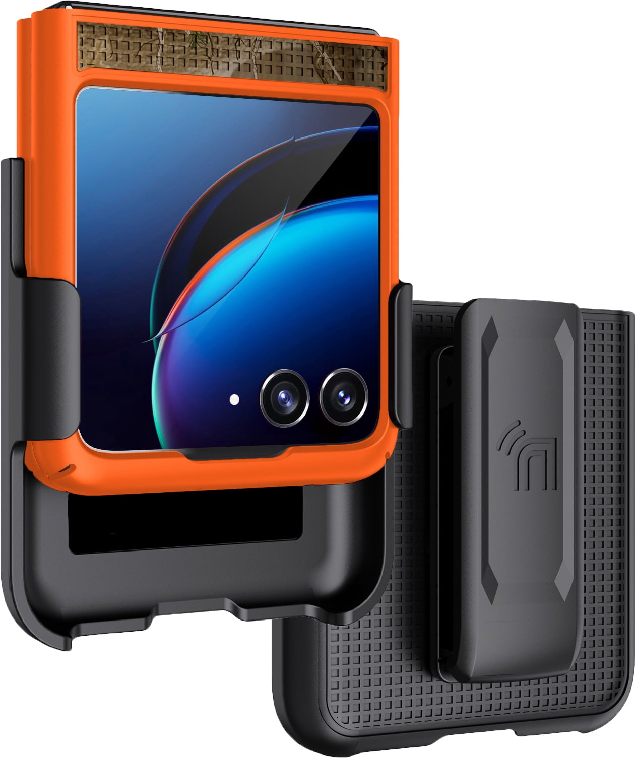 Nakedcellphone Shockproof Holster Cell phone Case for Motorola RAZR ...