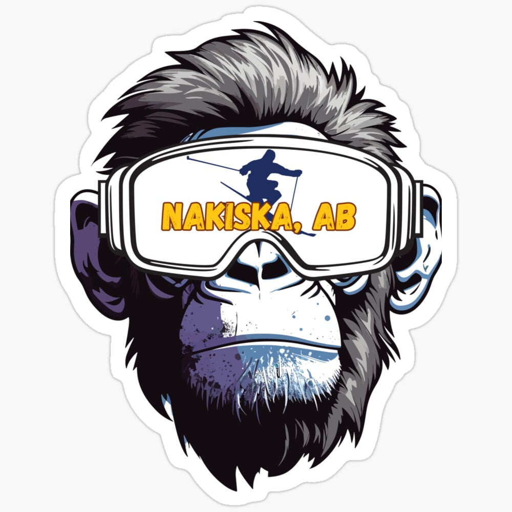 Nakiska Ski - Kananaski - Alberta Sticker Phone Decal Water Bottle ...