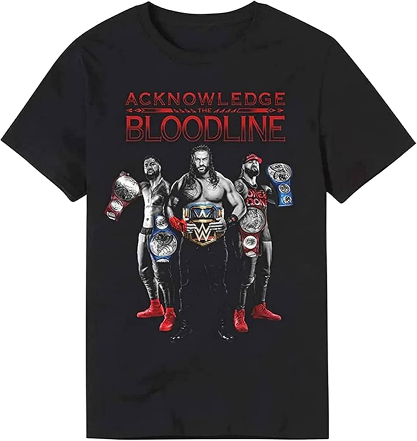 Naku Roman Reigns Acknowledge The Bloodline Shirtacknowledge The ...