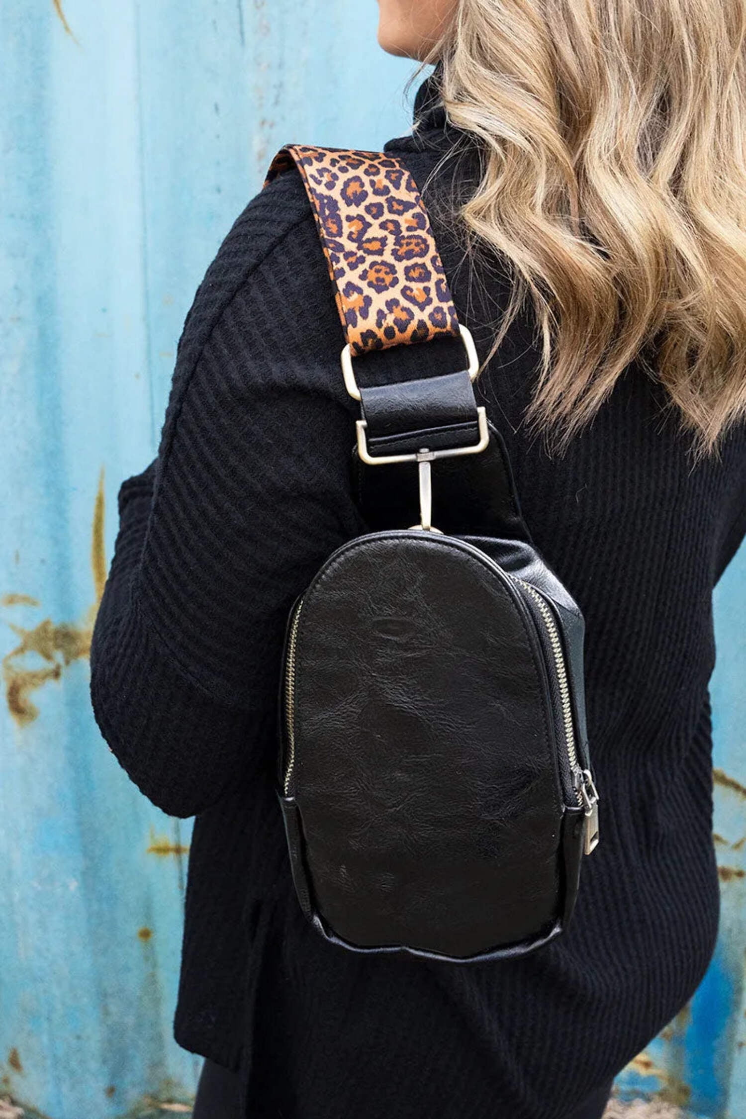 Nala Guitar Strap Black Small Sling Bag - Walmart.com