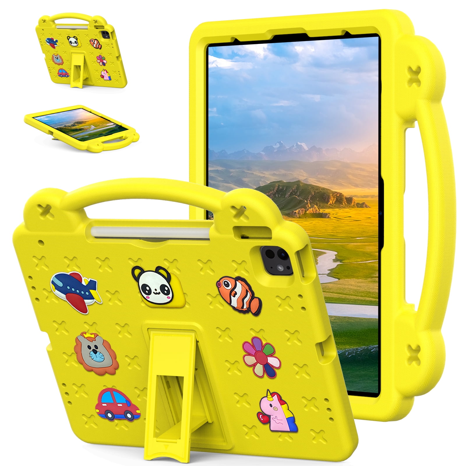 Nalacover Cartoon Handle Case for Apple iPad Air 11 inch 2024 Case, EVA ...
