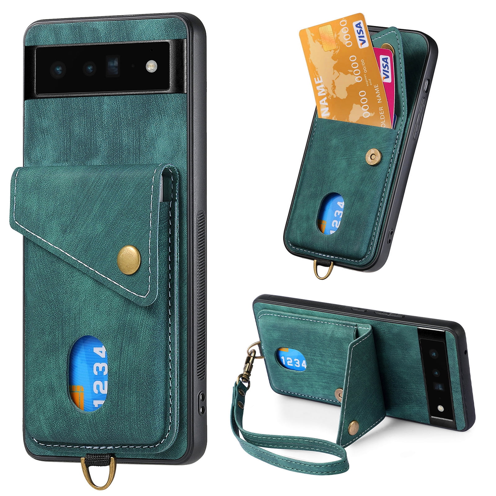 Nalacover for Google Pixel 6 Pro, Slim Case Wallet with Credit Card ...