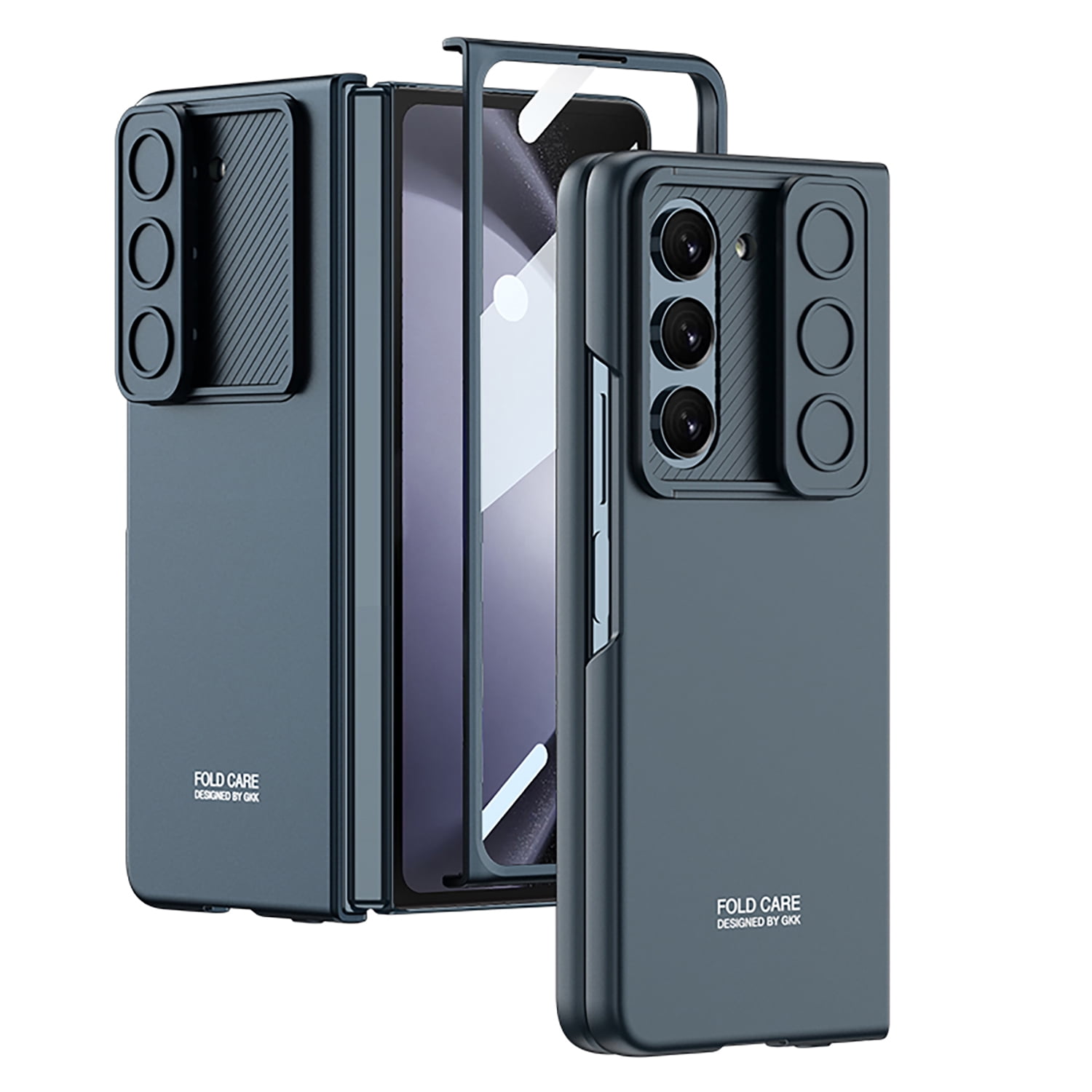 Nalacover for Samsung Galaxy Z Fold5 Rugged Case, Slim Folding Case for ...