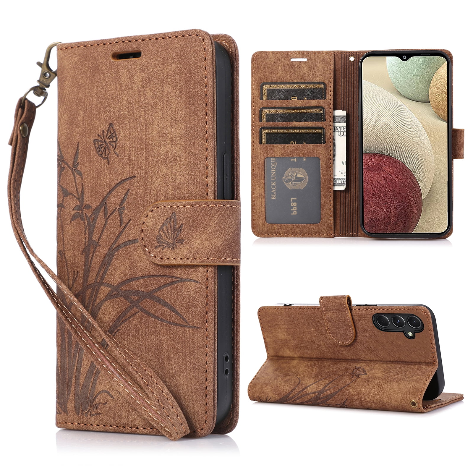 Nalacover Slim Wallet Case for Samsung Galaxy A15 4G, for Women Men ...