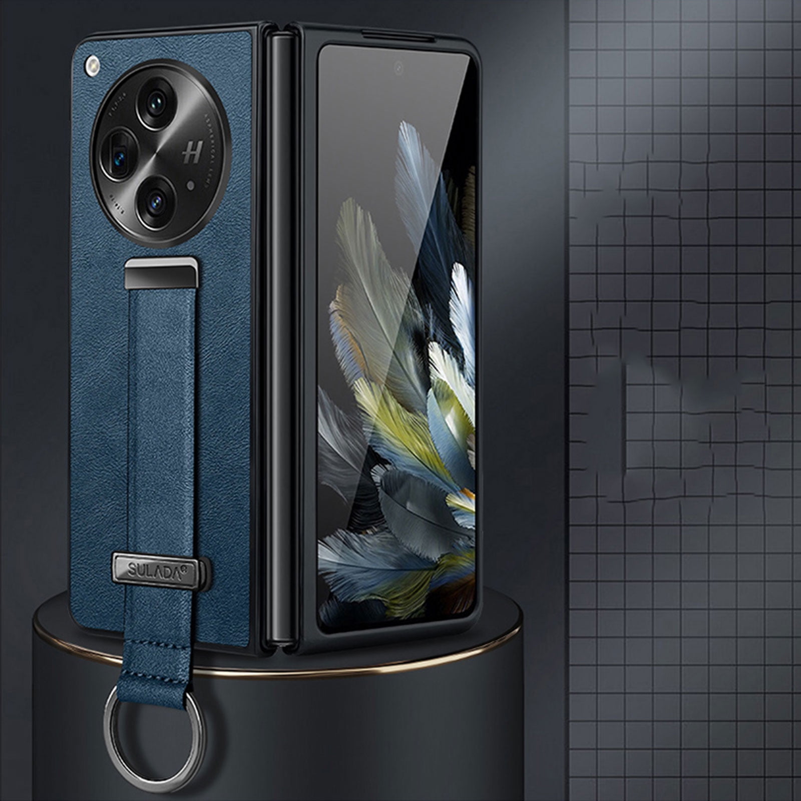 Nalacover Wristband Case for OnePlus Open/OPPO Find N3, Metallic ...