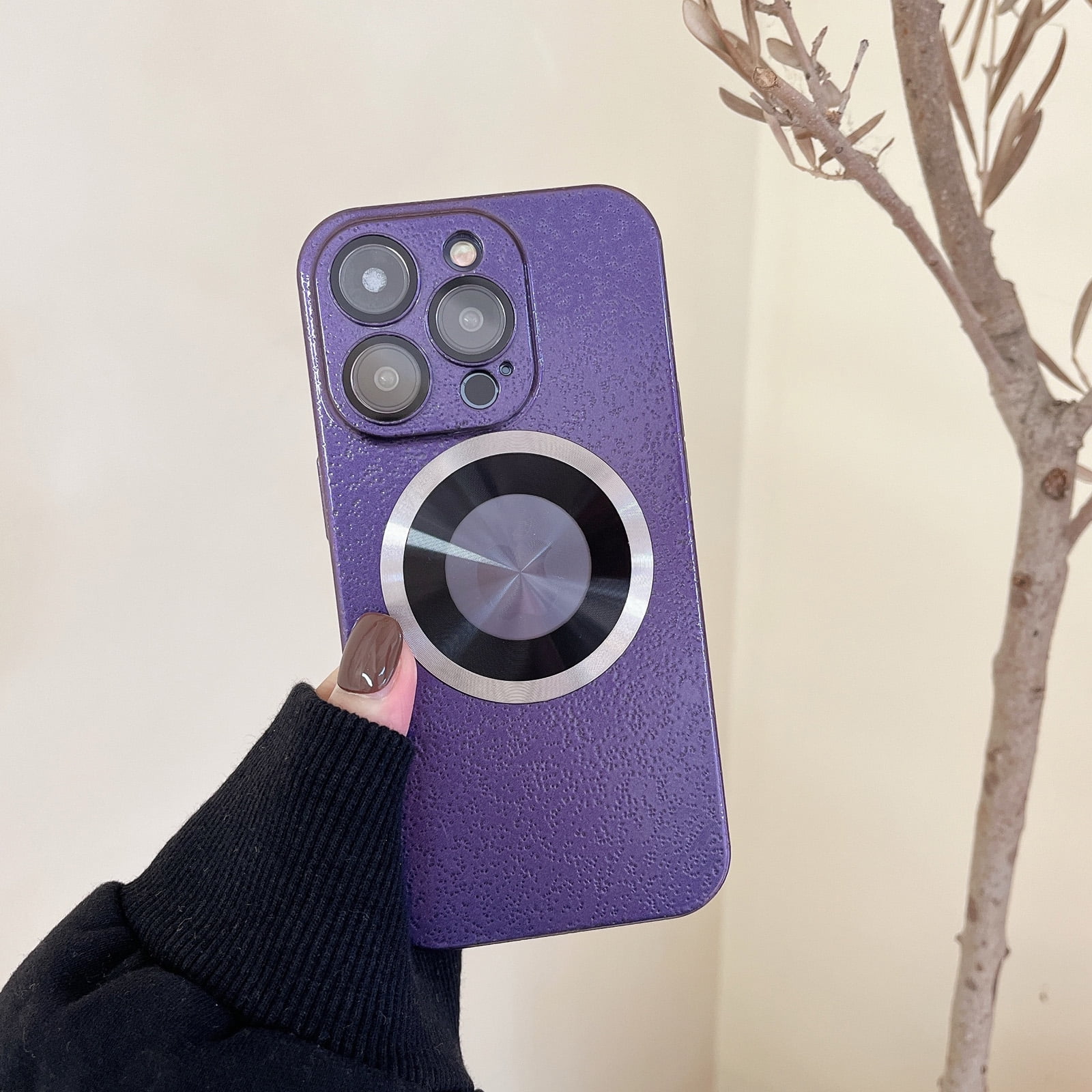 Nalacover for iPhone 12 Pro Max, Luxury Elegant Case with Camera Lens ...
