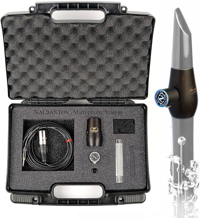 Nalbantov Clarinet Microphone NCM 622 SC Set for Buffet Crampon Elite ...