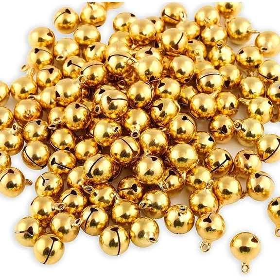 60PCS 26Mm/1Inch Gold Bells Mini Liberty Bells for Crafts Favor ...