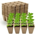 Naler 14 Pack Seed Starter Trays - 168 Cell Seedling Grow Kit for ...