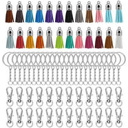 Compact Key Chain Organizer With Leather Strap, Smart Key Ring Holds 8 ...