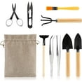 Naler 9-Piece Mini Bonsai Tools Set, Includes Pruning Shears, Fold ...