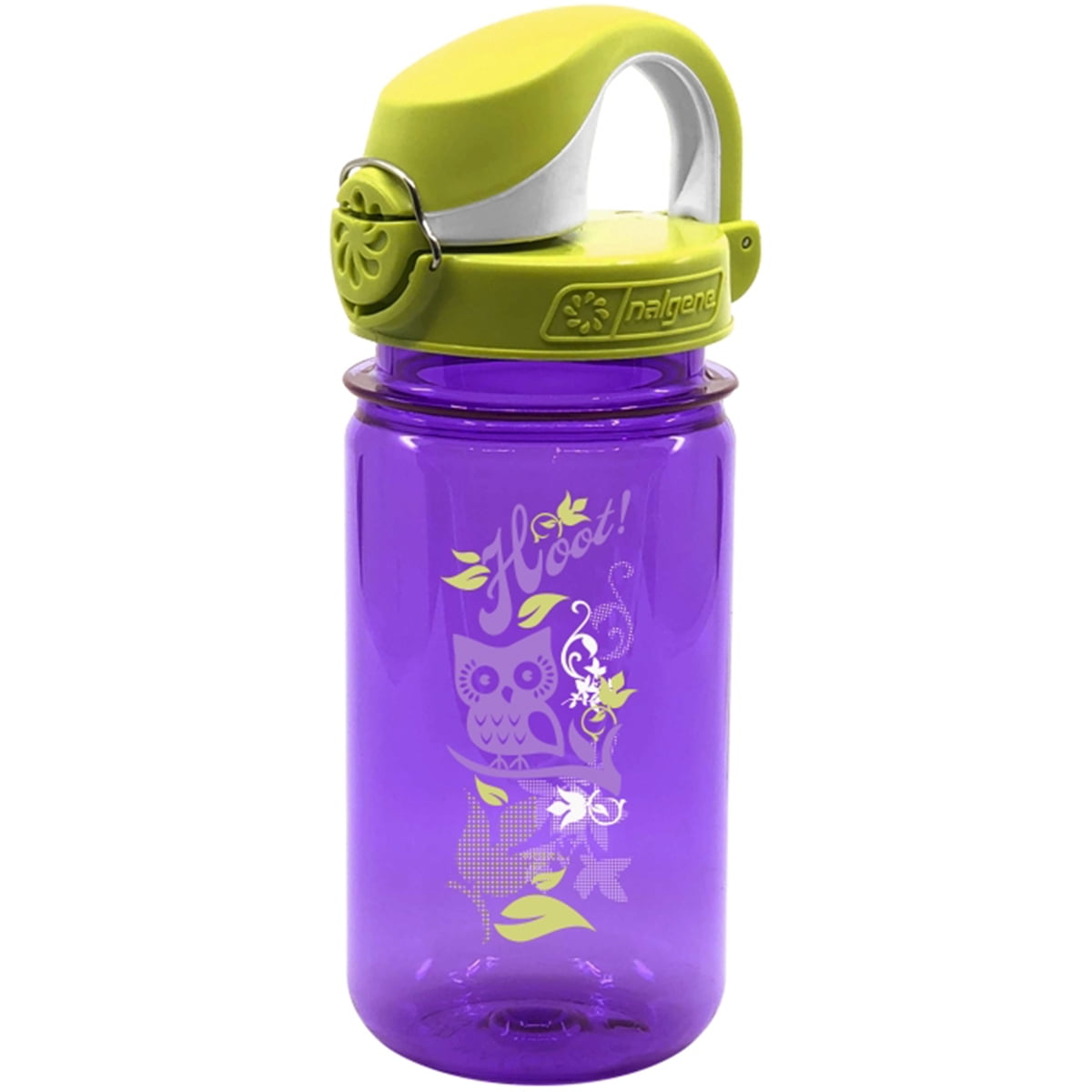 Nalgene 12oz On-The-Fly Kids Sustain, Purple Hoot (2nd) - Walmart.com