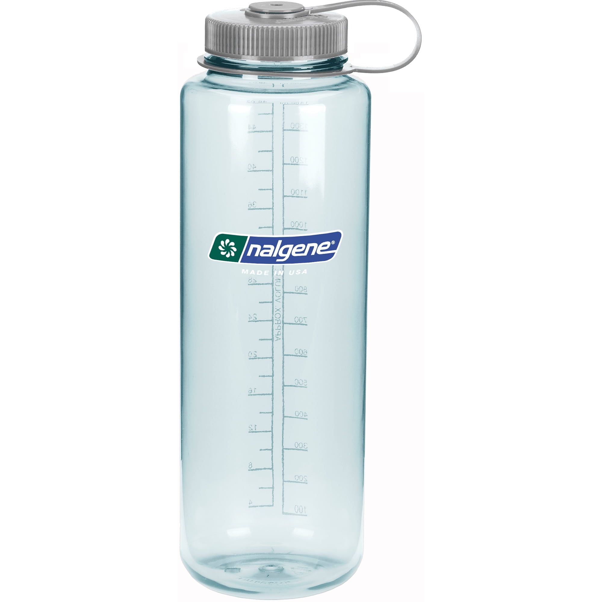 Nalgene 48oz Wide Mouth Silo Sustain Water Bottle, BPA-Free, Leakproof ...