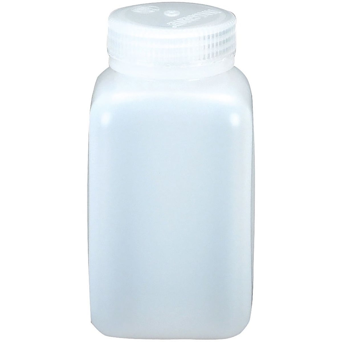 Nalgene HDPE 16 oz. BPA-Free Travel Bottle, Wide Mouth, Square Shape ...
