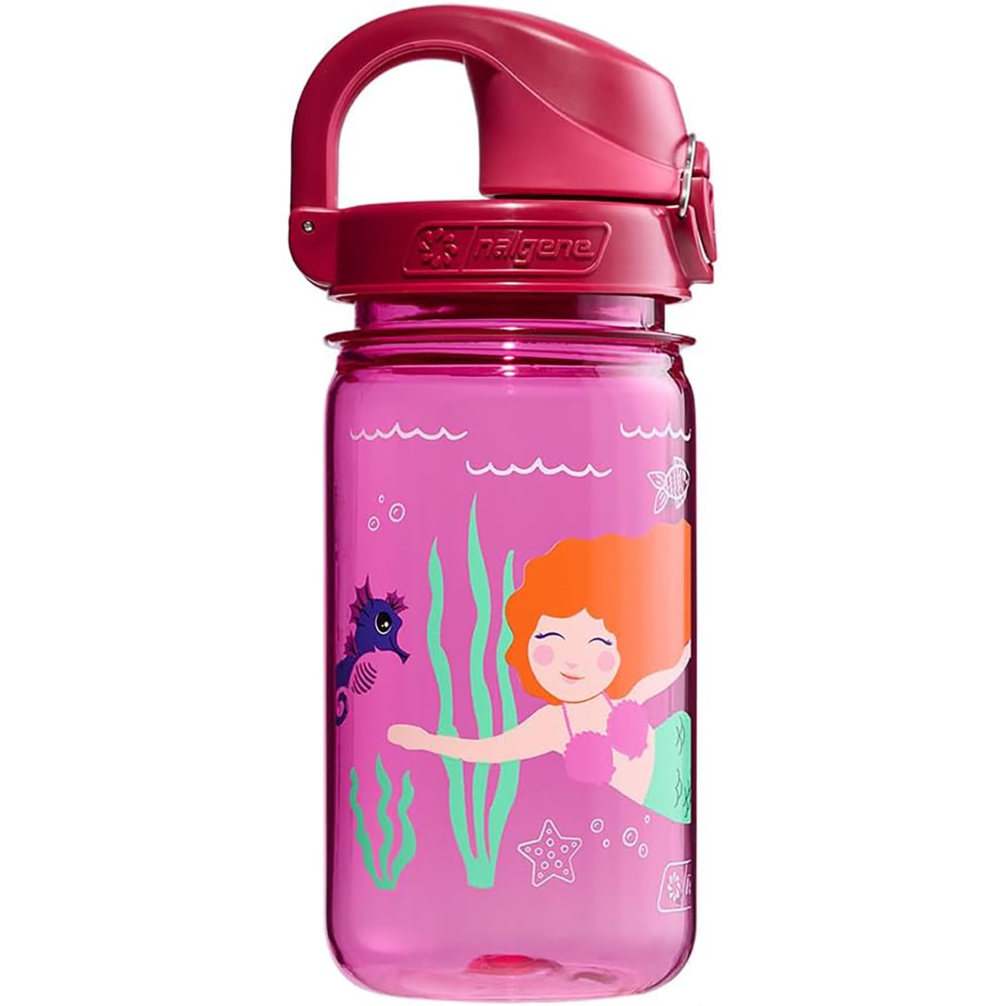 Nalgene Kid's Sustain 12 oz. On The Fly Water Bottle - Pink Mermaid ...