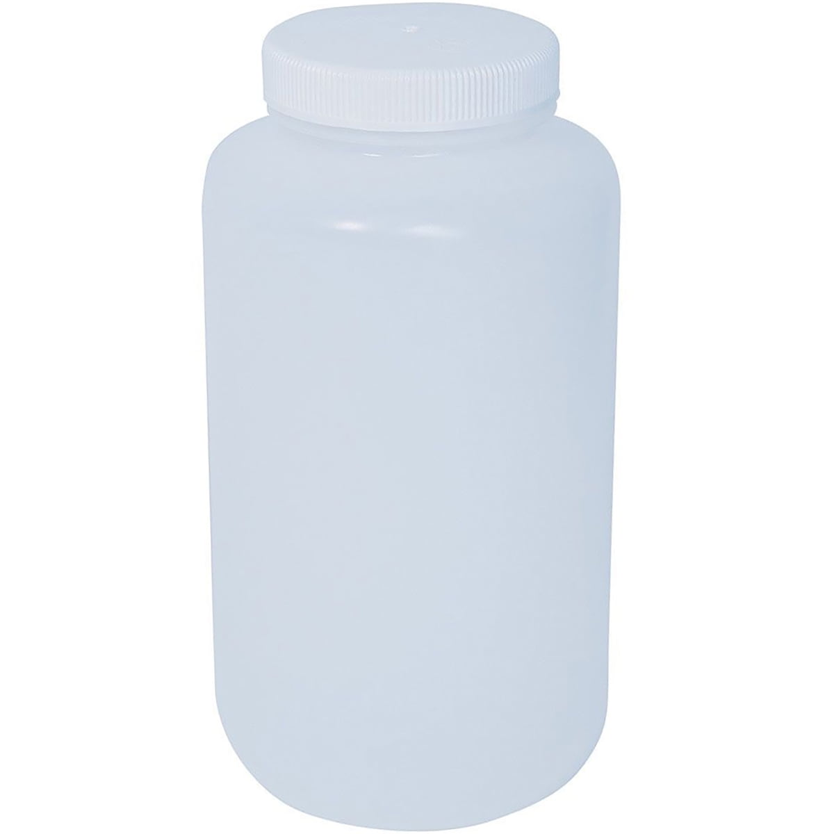 Nalgene LDPE Wide Mouth Round Bottle - 1 Gallon - White - Walmart.com