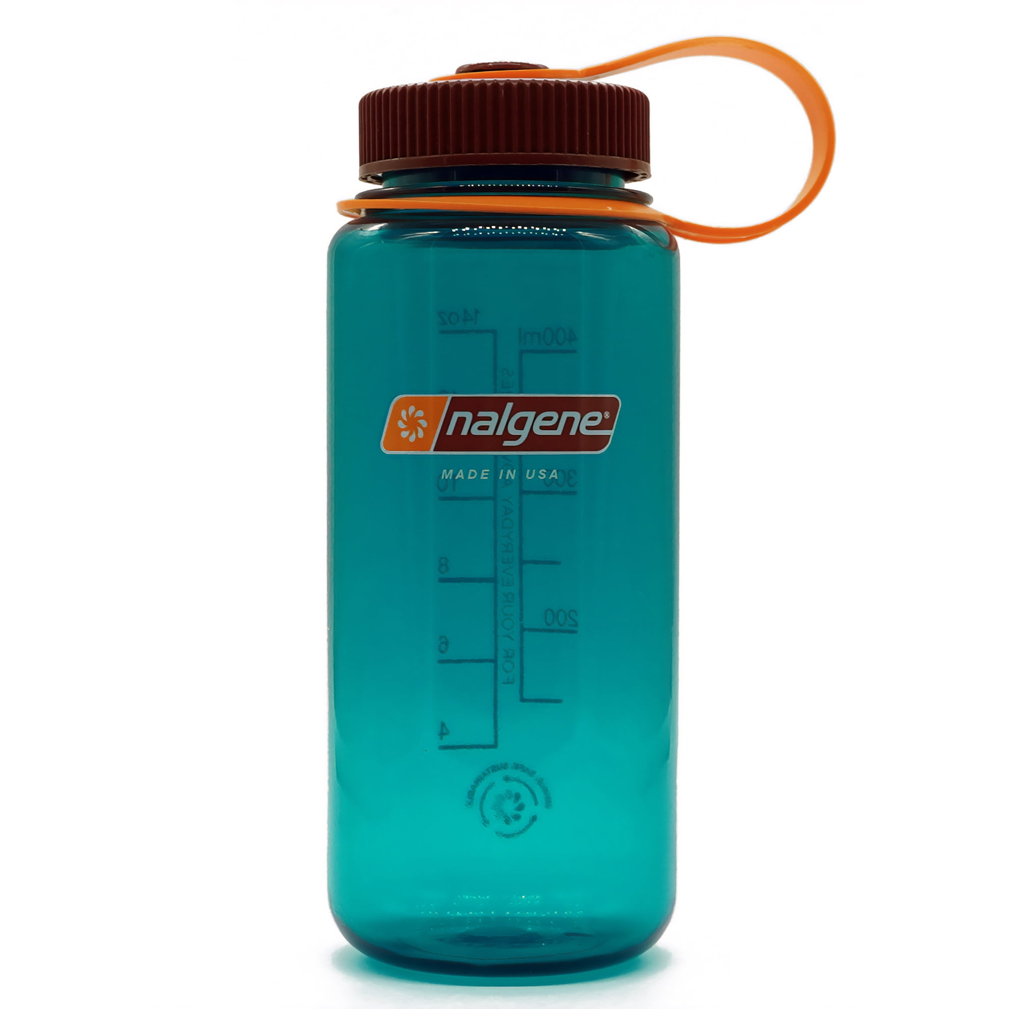Nalgene Sustain 16 oz. Wide Mouth Water Bottle - Teal - Walmart.com