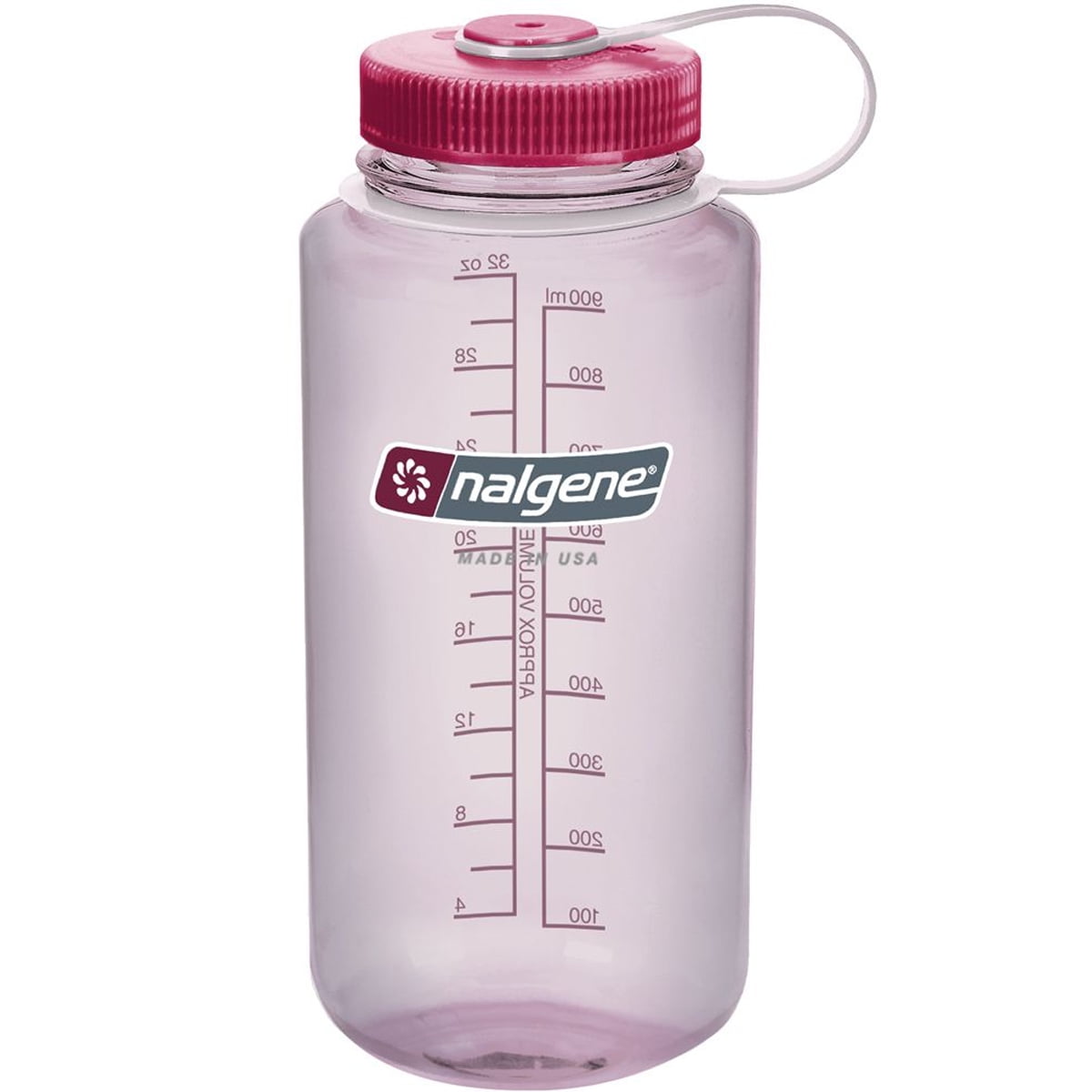 Nalgene Sustain 32 oz. Wide Mouth Water Bottle - Pink Heart - Walmart.com