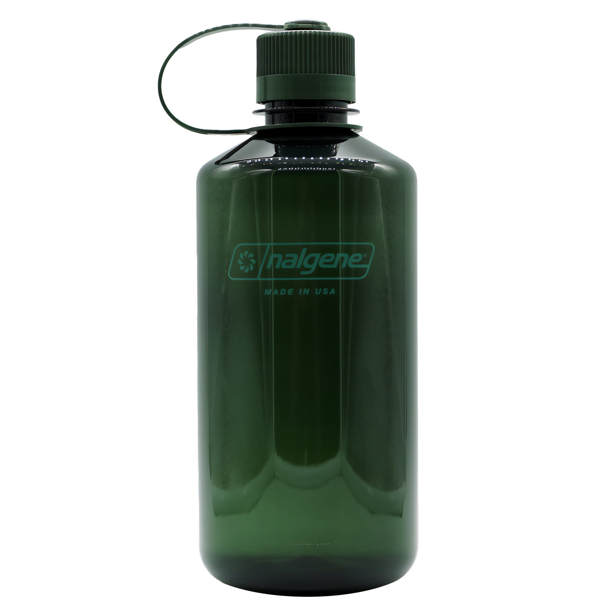 Nalgene Sustain Narrow Mouth 32 oz Jade Plastic Water Bottle - Walmart.com