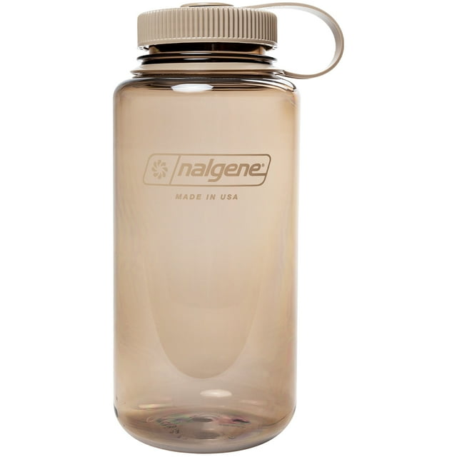 Nalgene Sustain Wide Mouth 32 oz Mocha Plastic Water Bottle - Walmart.com
