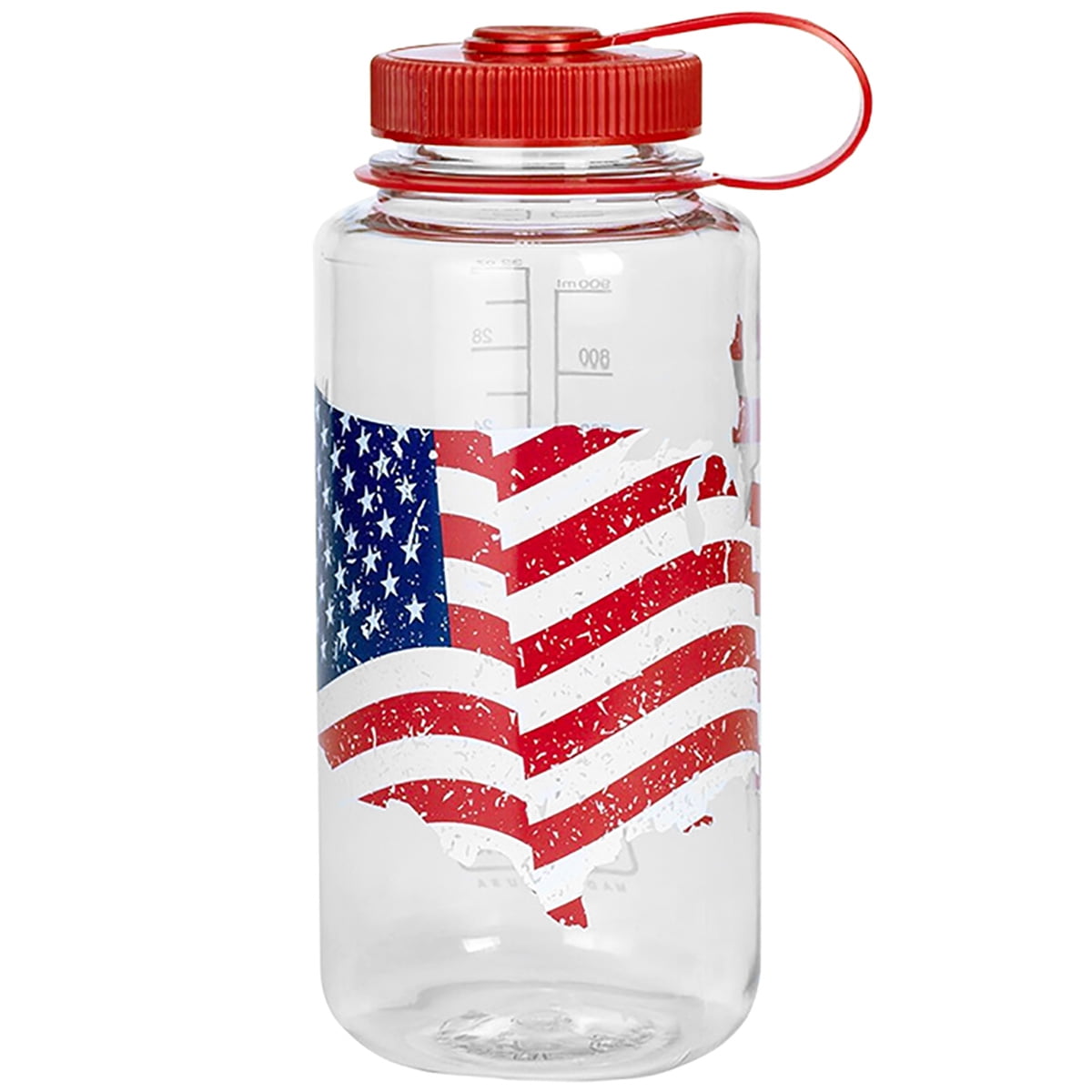 Nalgene Tritan Wide Mouth 32 oz. Water Bottle -Flag - Walmart.com