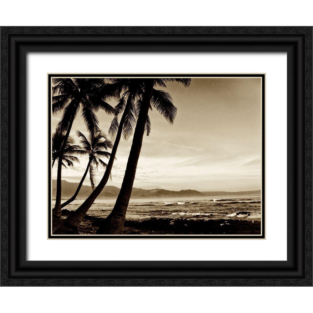 Nall, Skip 14x12 Black Ornate Wood Framed with Double Matting Museum ...