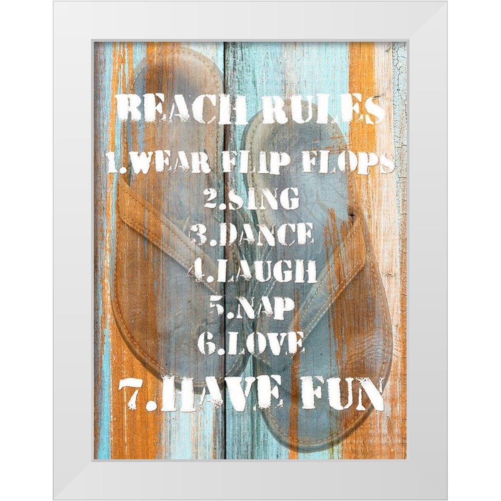 Nall|Skip 19x24 White Modern Wood Framed Museum Art Print Titled ...