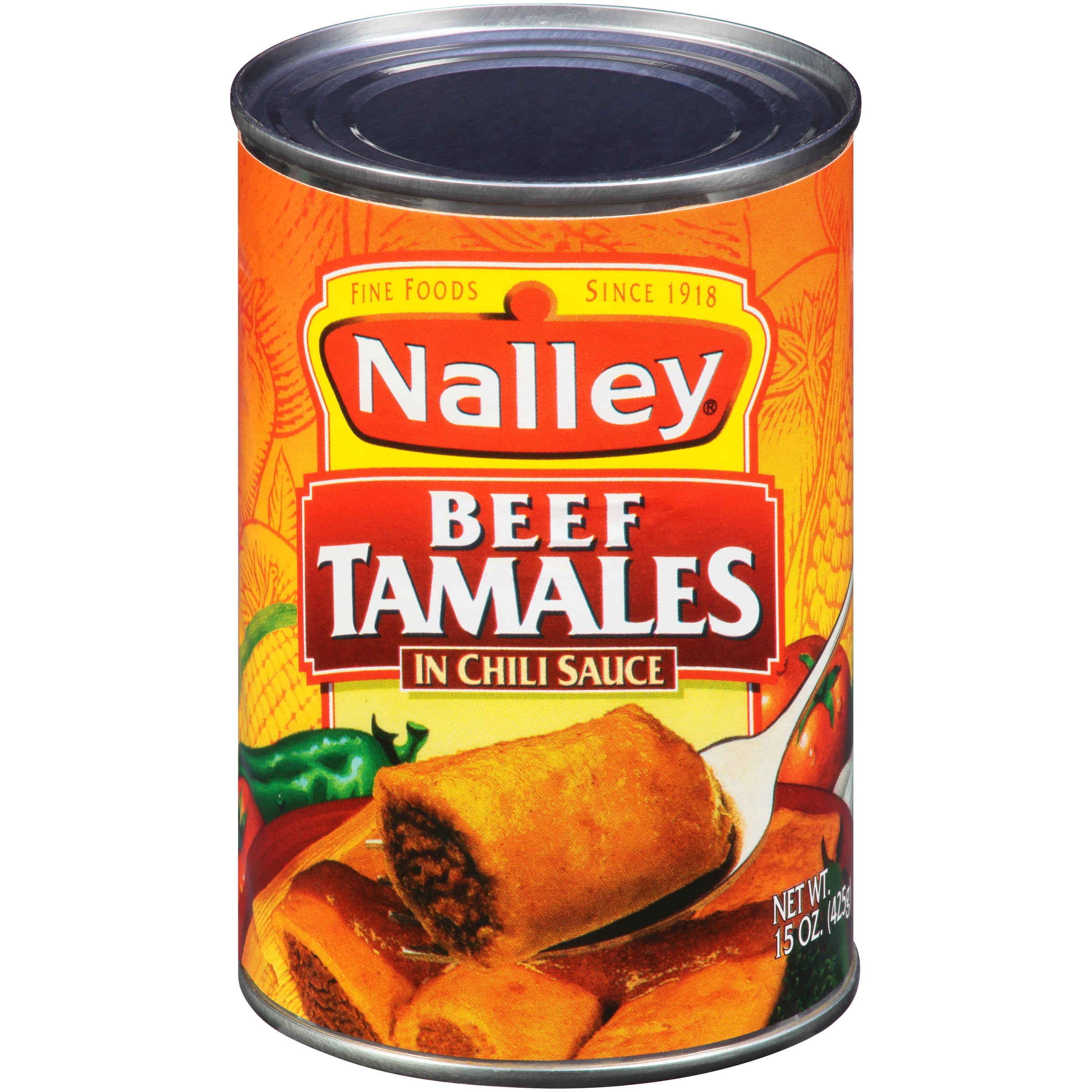 Nalley Beef Tamales in Chili Sauce, 15 oz. - Walmart.com