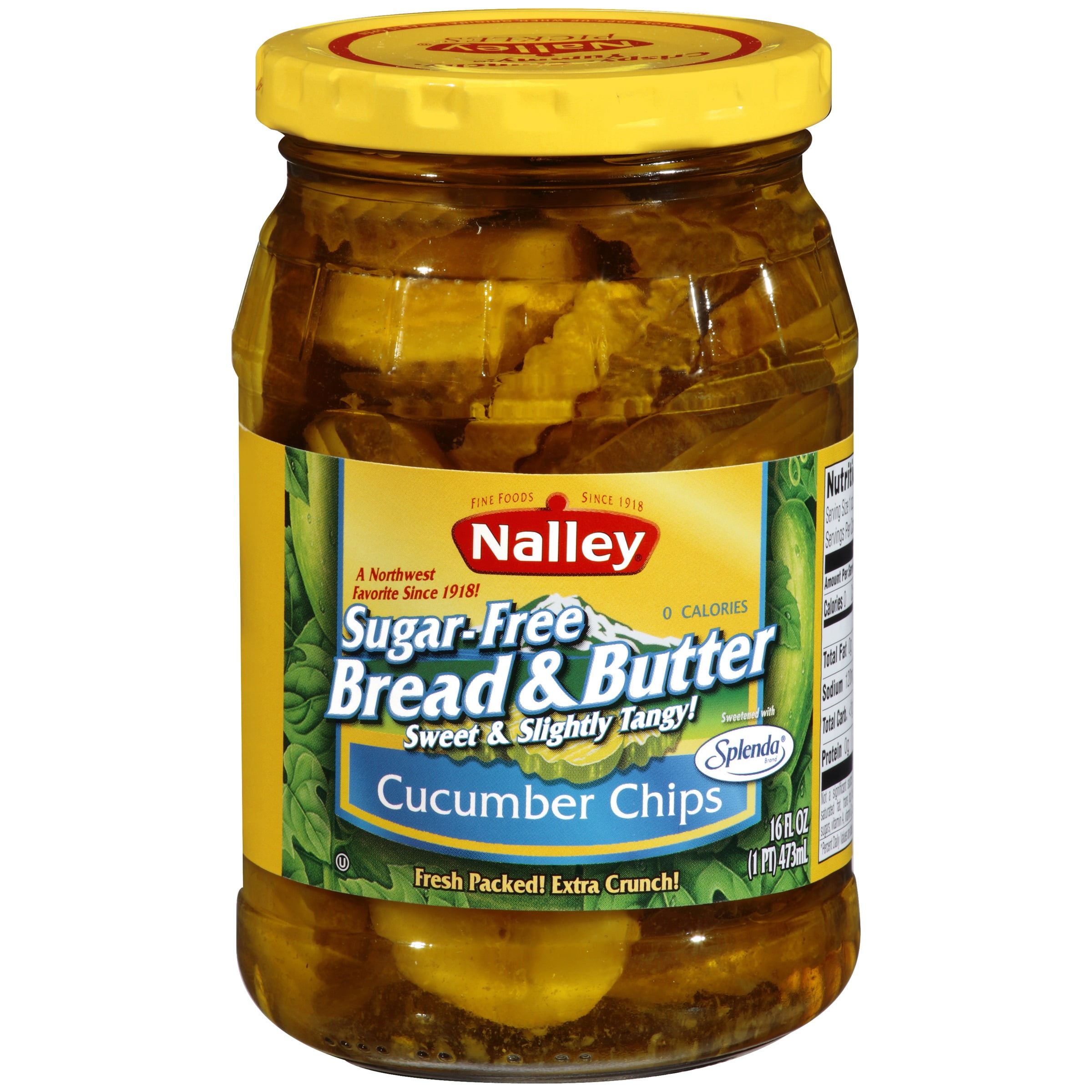 Nalley Dairy-Free Spicy Cucumber Chips, No Sugar Added Bread & Butter ...