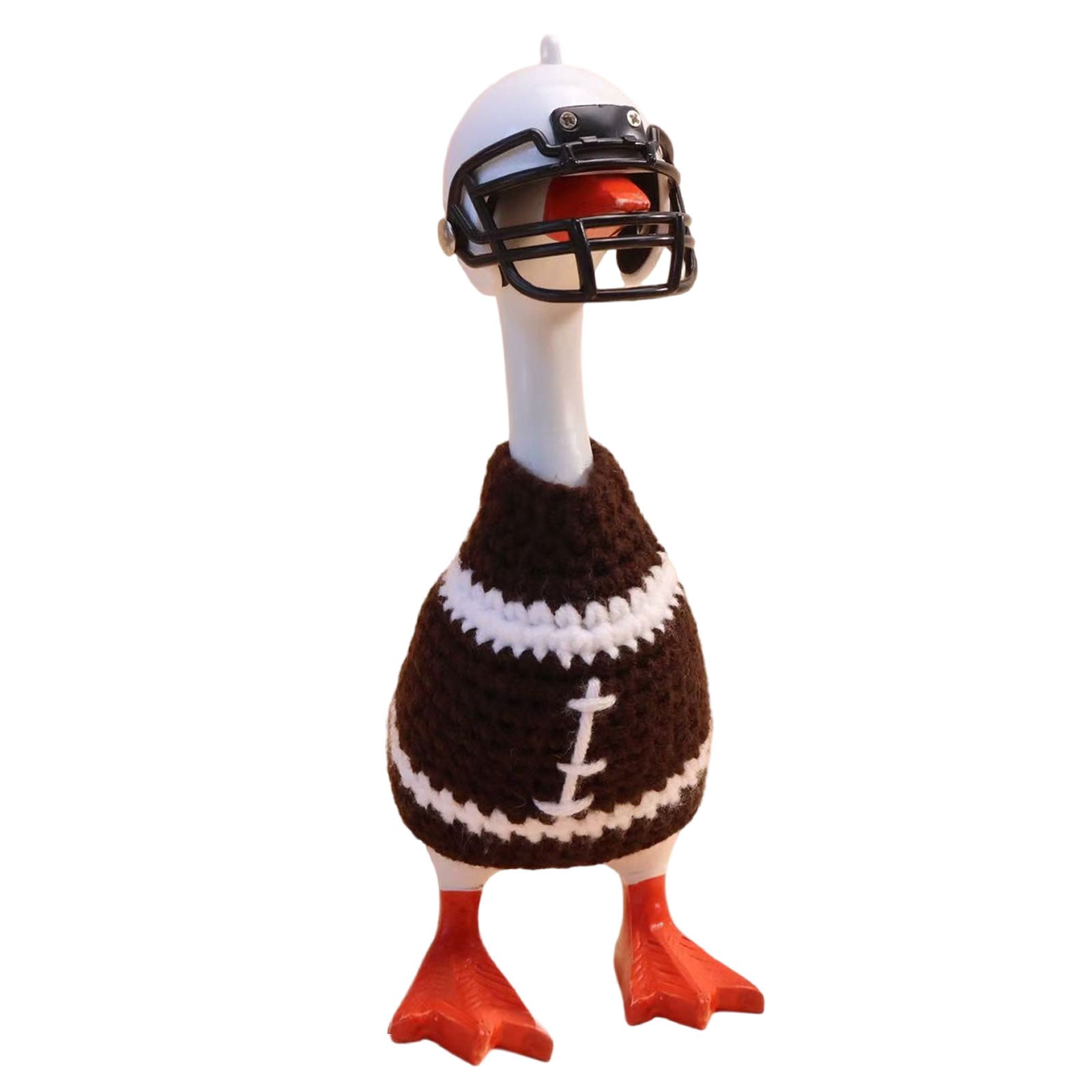 Nallwabiu Football Easter Porch Goose Outfit, 3.9" Sport Theme Hand ...
