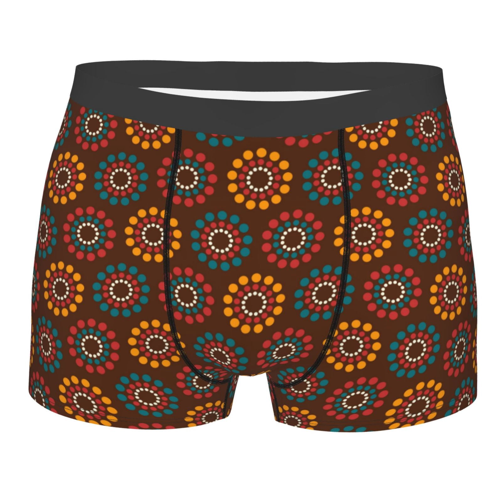 Naloa 60s and 70s Aesthetic1 Print Mens Underwear - Boxers for Men ...