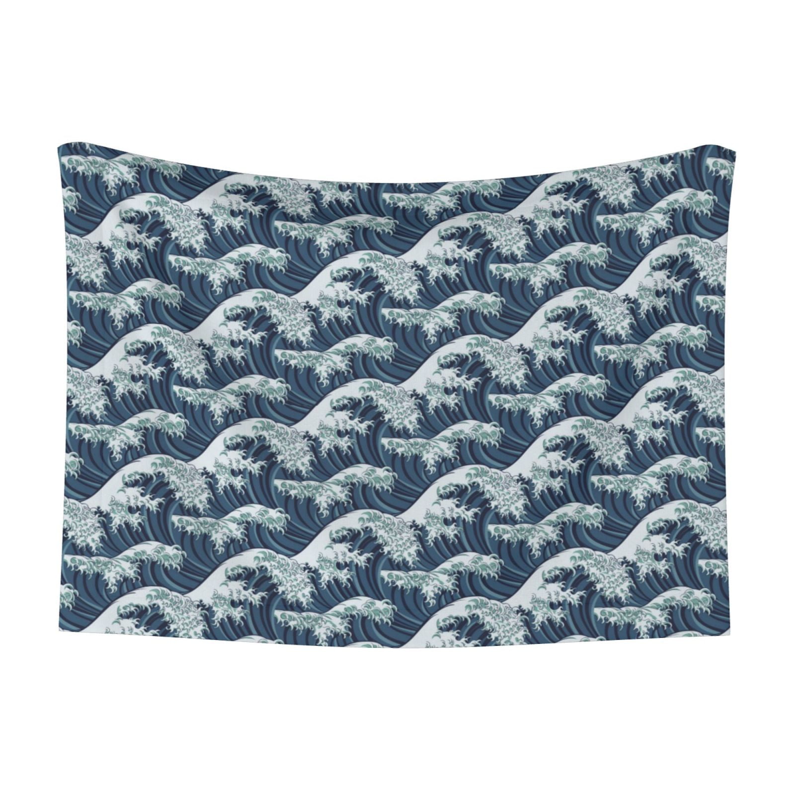Naloa A Japanese Great Wave Dog Blanket, 3 Sizes Cat Blanket for Indoor ...
