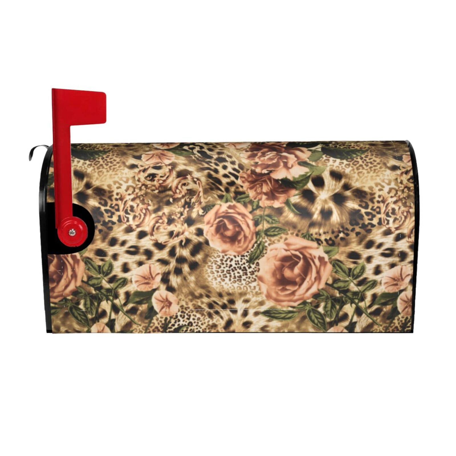 Naloa Animal Leopard Mailbox Covers Magnetic Post Box Cover Post Letter ...