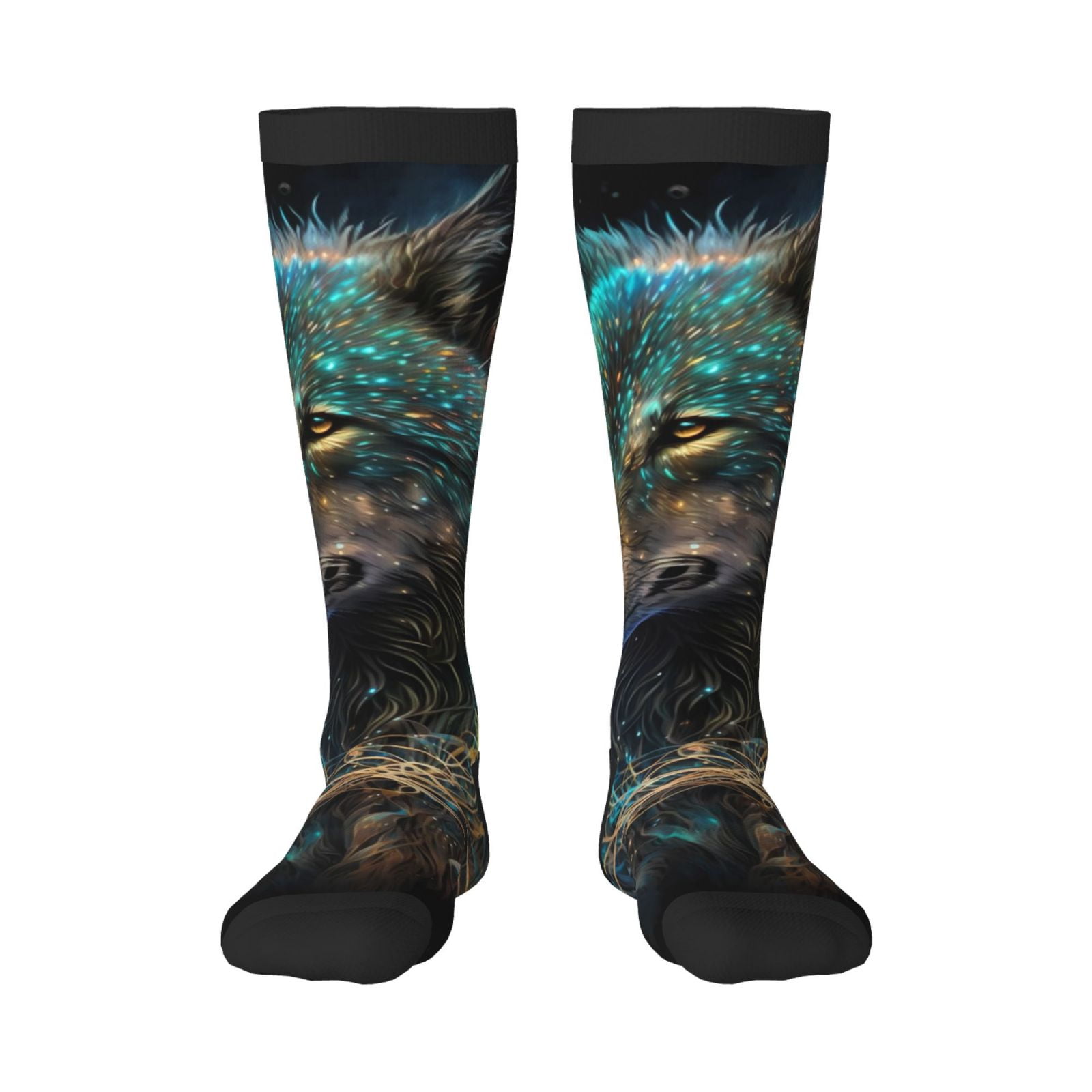 Naloa Artistic Light Dot Wolf、 Thigh High Socks Extra Long Stretchy ...