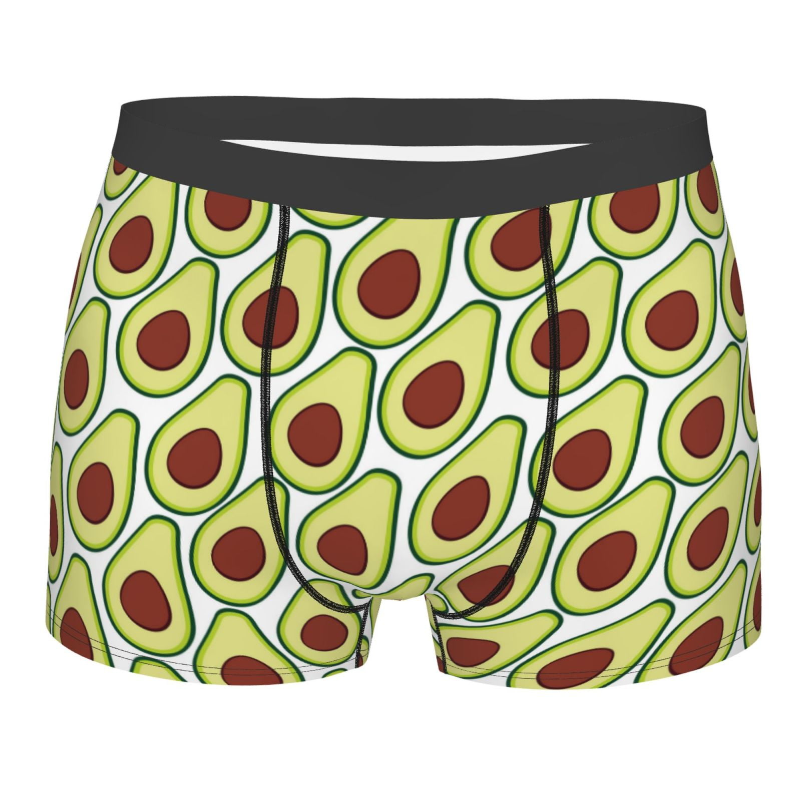 Naloa Avocado Print Mens Underwear - Boxers for Men, Classic Briefs for ...