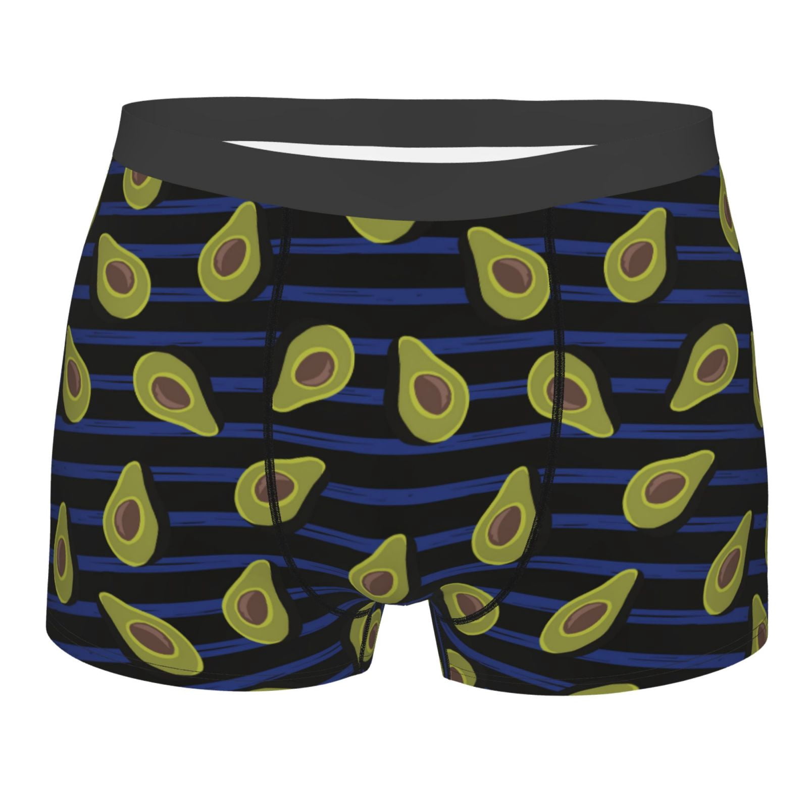 Naloa Avocado Print Mens Underwear - Boxers for Men, Classic Briefs for ...