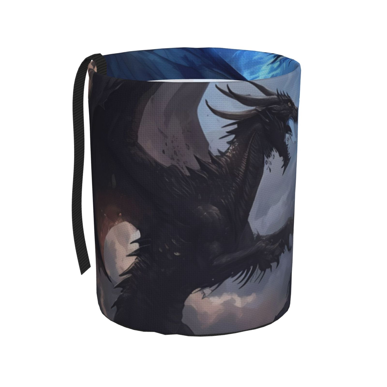 Naloa Black And Blue Lightning Dragon Car Trash Can Garbage Car ...
