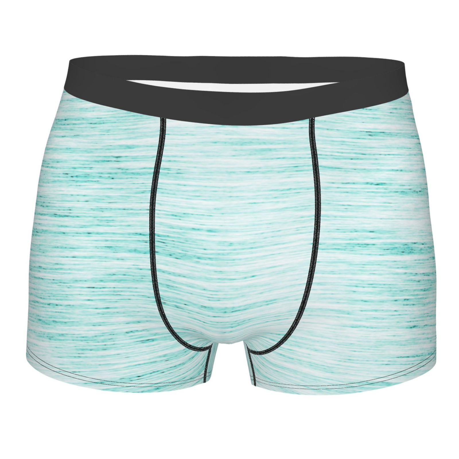 Naloa Blue Bright Print Mens Underwear - Boxers for Men, Classic Briefs ...