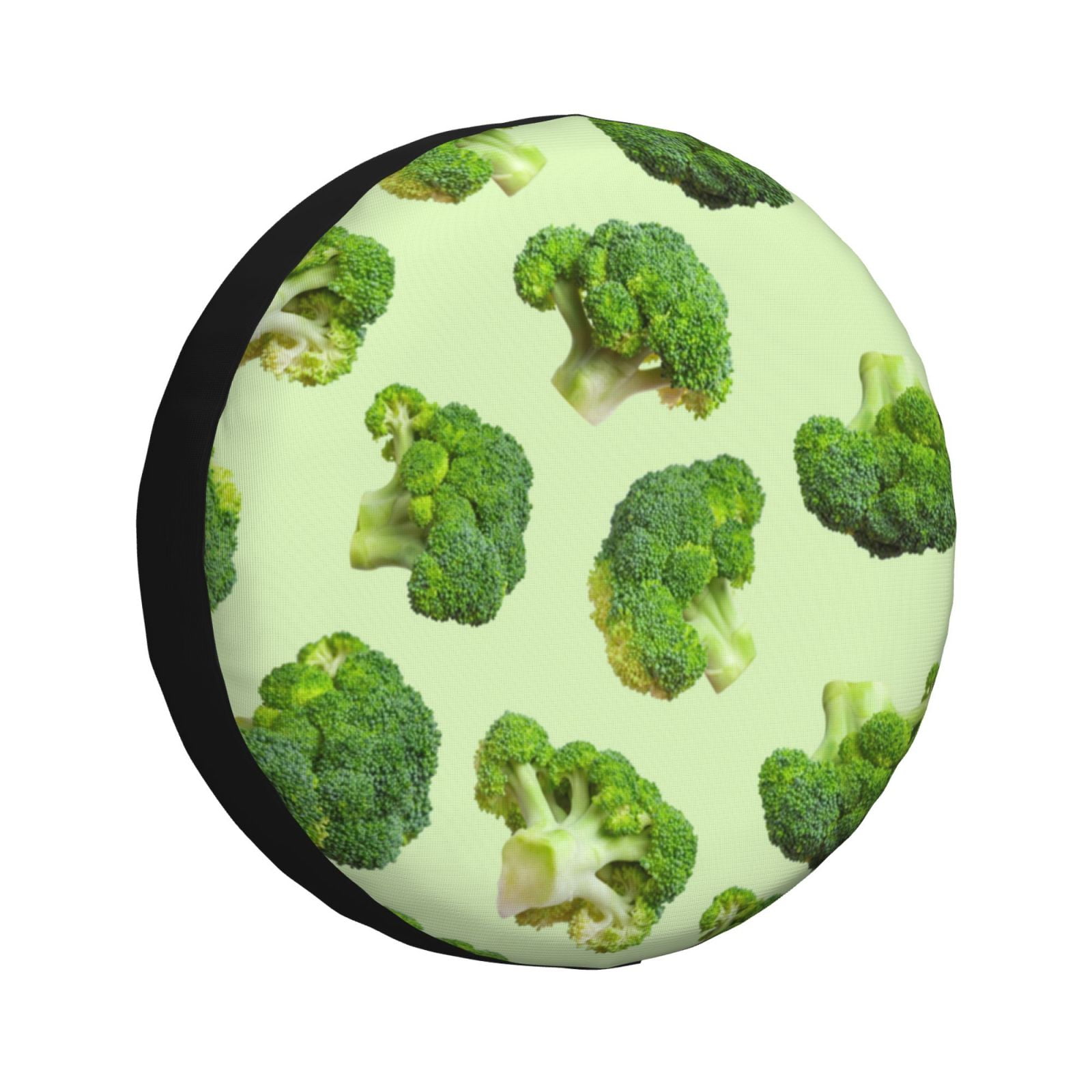 Naloa Broccoli 3 PVC Leather Spare Tire Wheel Cover for Car Truck SUV ...