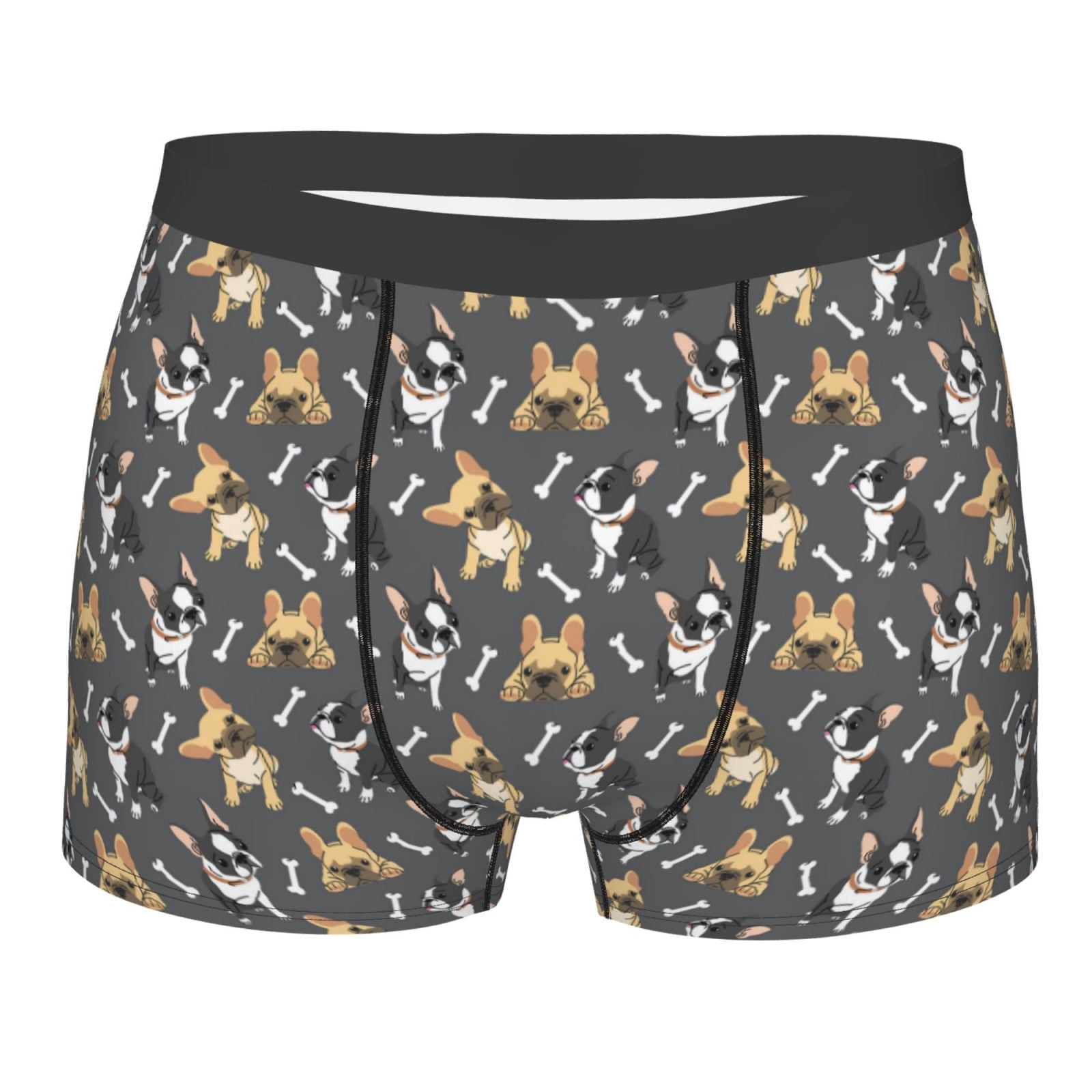 Naloa Bulldog Print Print Mens Underwear - Boxers for Men, Classic ...