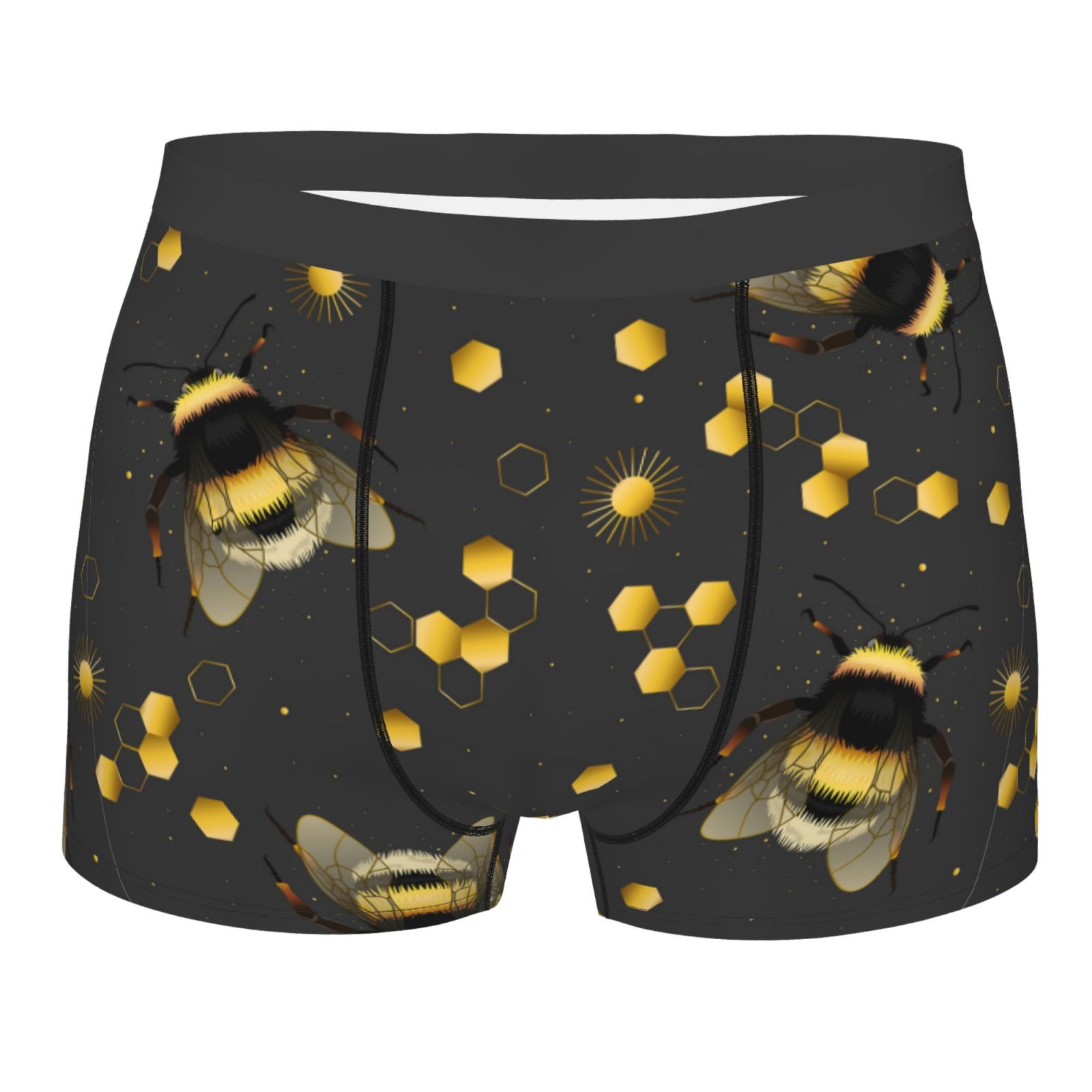Naloa Bumblebee Print Mens Underwear - Boxers for Men, Classic Briefs ...