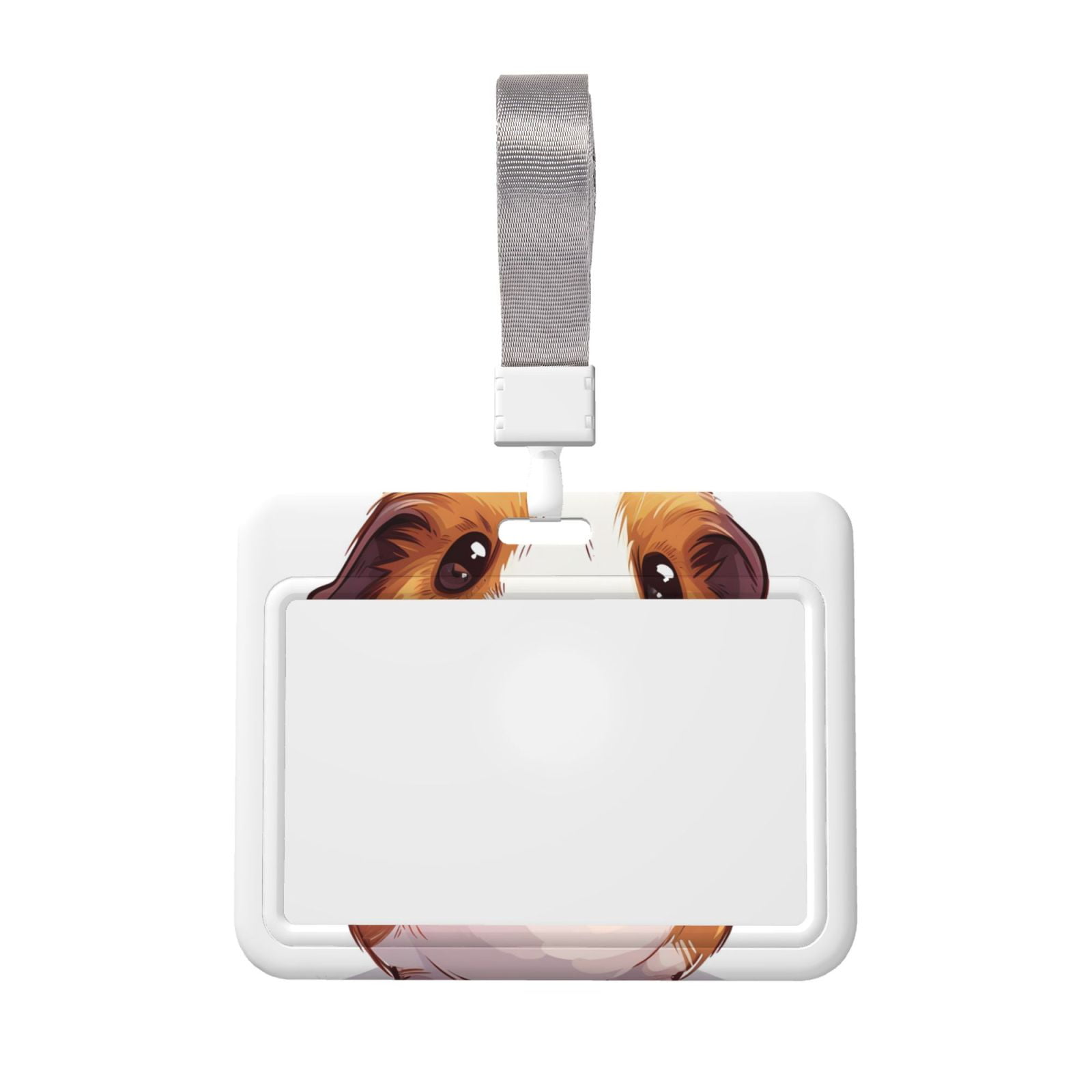 Naloa Cartoon Guinea Pig Card Badge Holder Work Badge Sleeve for Office ...