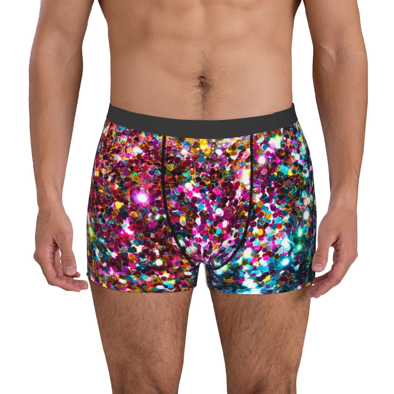 Naloa Color Shiny Mens Underwear - Boxers for Men, Mens Boxer Briefs ...